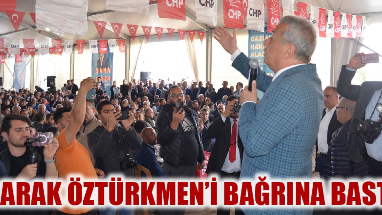 Barak Öztürkmen’i bağrına bastı - Gaziantep Son Dakika Haberleri - Gazete 27