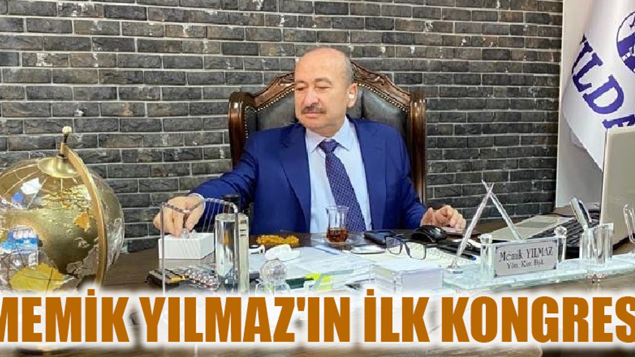 Memik Yılmaz'ın ilk kongresi - Gaziantep Son Dakika Haberleri - Gaziantep27